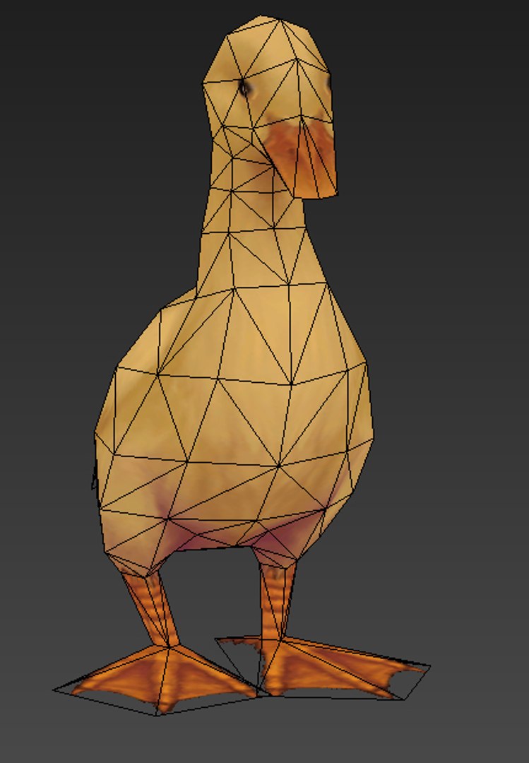 3D Duck Model - TurboSquid 1608252
