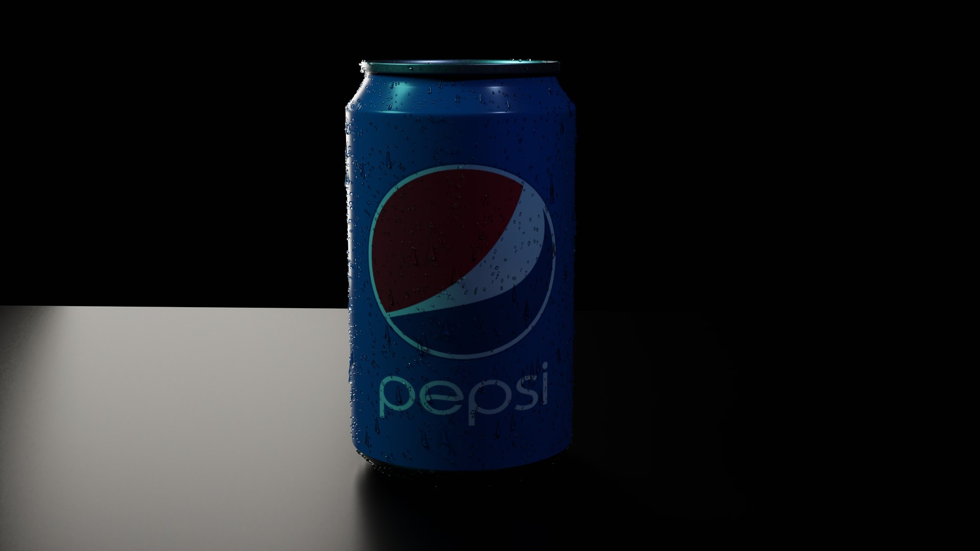 3D model PEPSI CAN WITH WATERDROP and TEXTURE all in CONTROLL V2 ...
