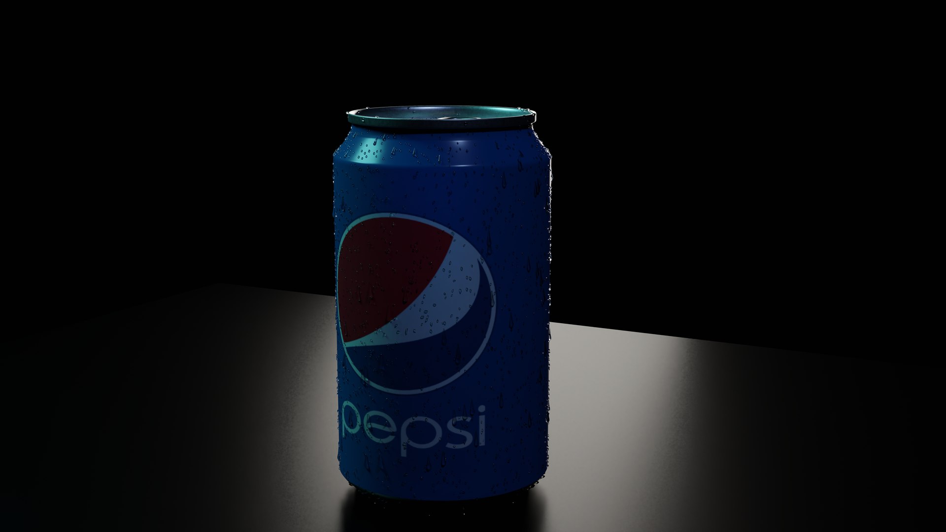 3D model PEPSI CAN WITH WATERDROP and TEXTURE all in CONTROLL V2 ...