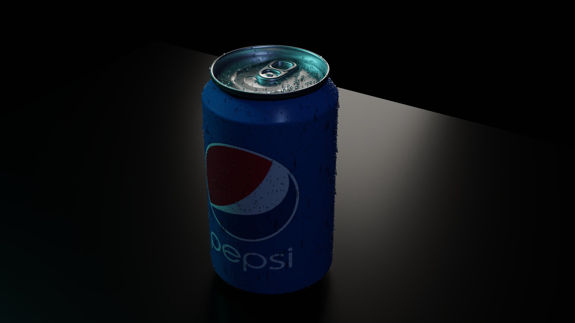 3D model PEPSI CAN WITH WATERDROP and TEXTURE all in CONTROLL V2 ...