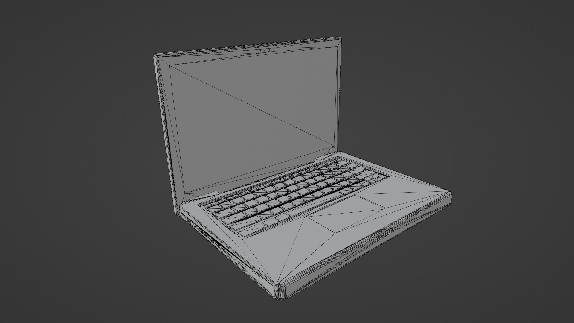 Voxel Laptop Model - TurboSquid 2135300
