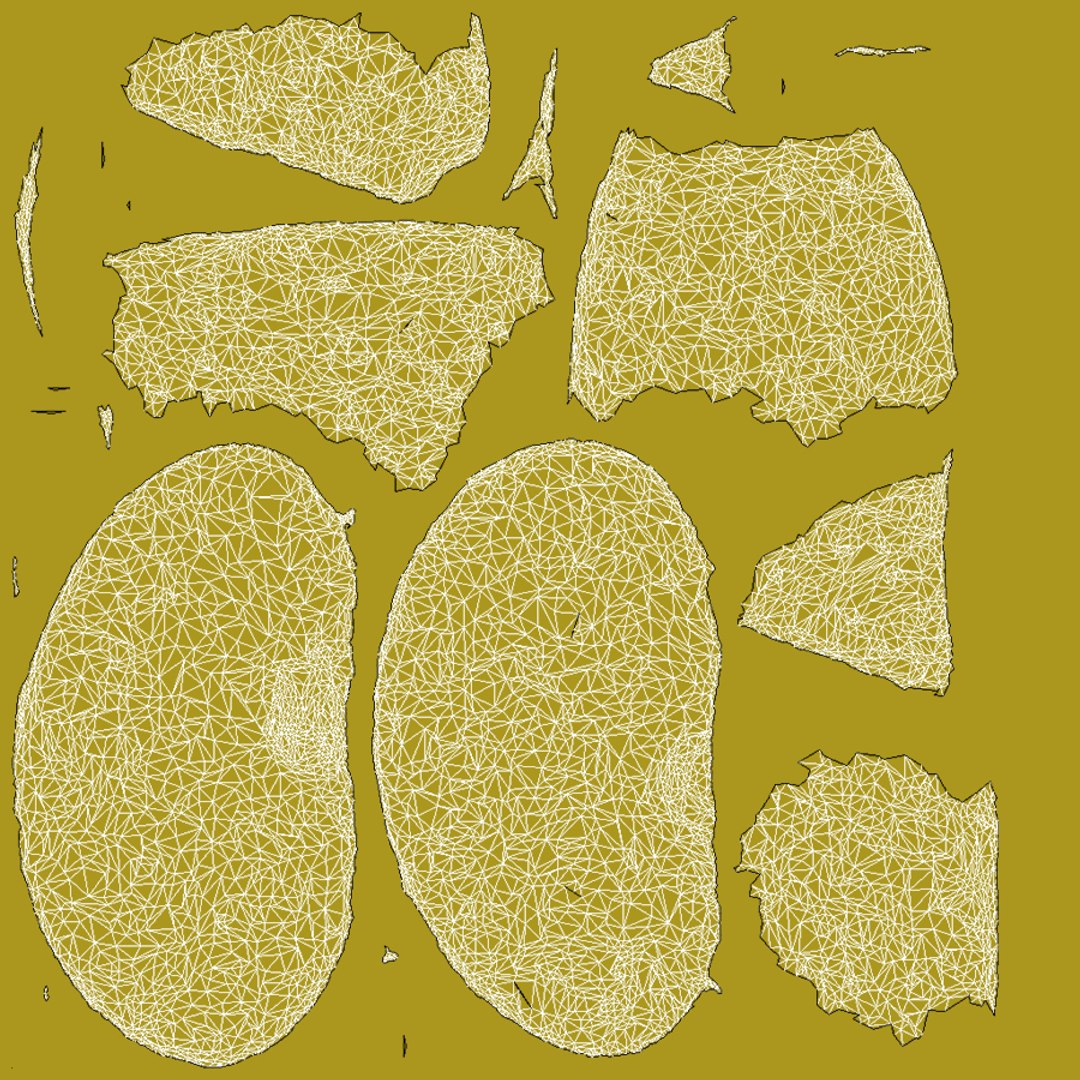 3D Apple Chunk Model - TurboSquid 2390502