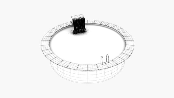 3D Swimming Pool - Design 02 - TurboSquid 1843066