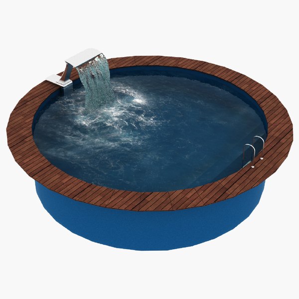 3D Swimming Pool - Design 02 - TurboSquid 1843066
