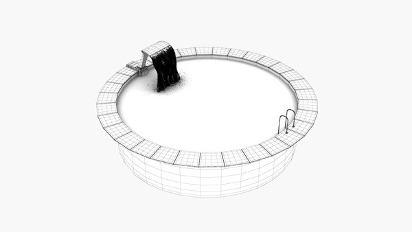3D Swimming Pool - Design 02 - TurboSquid 1843066