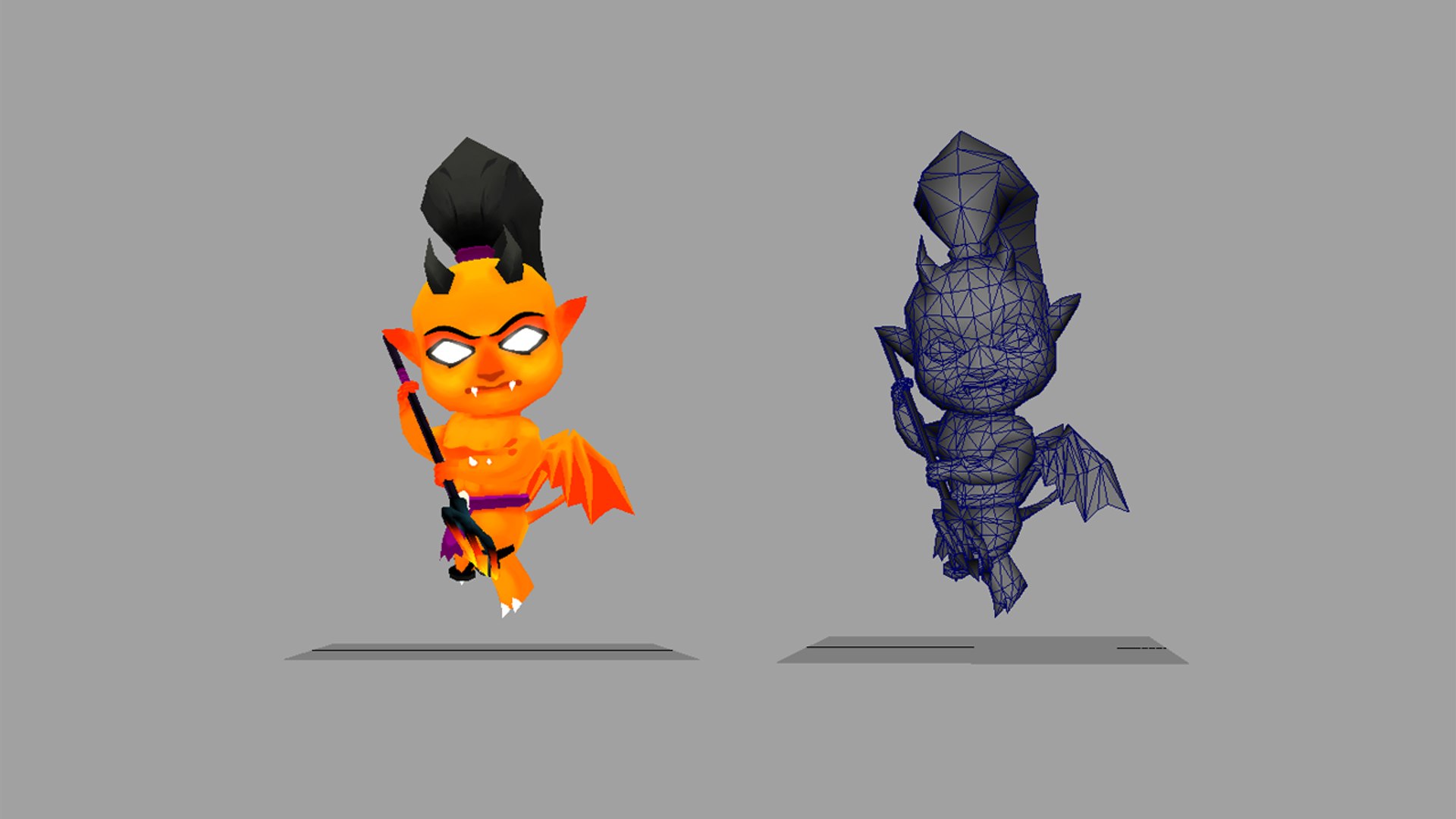 Animations Fly 3d Model