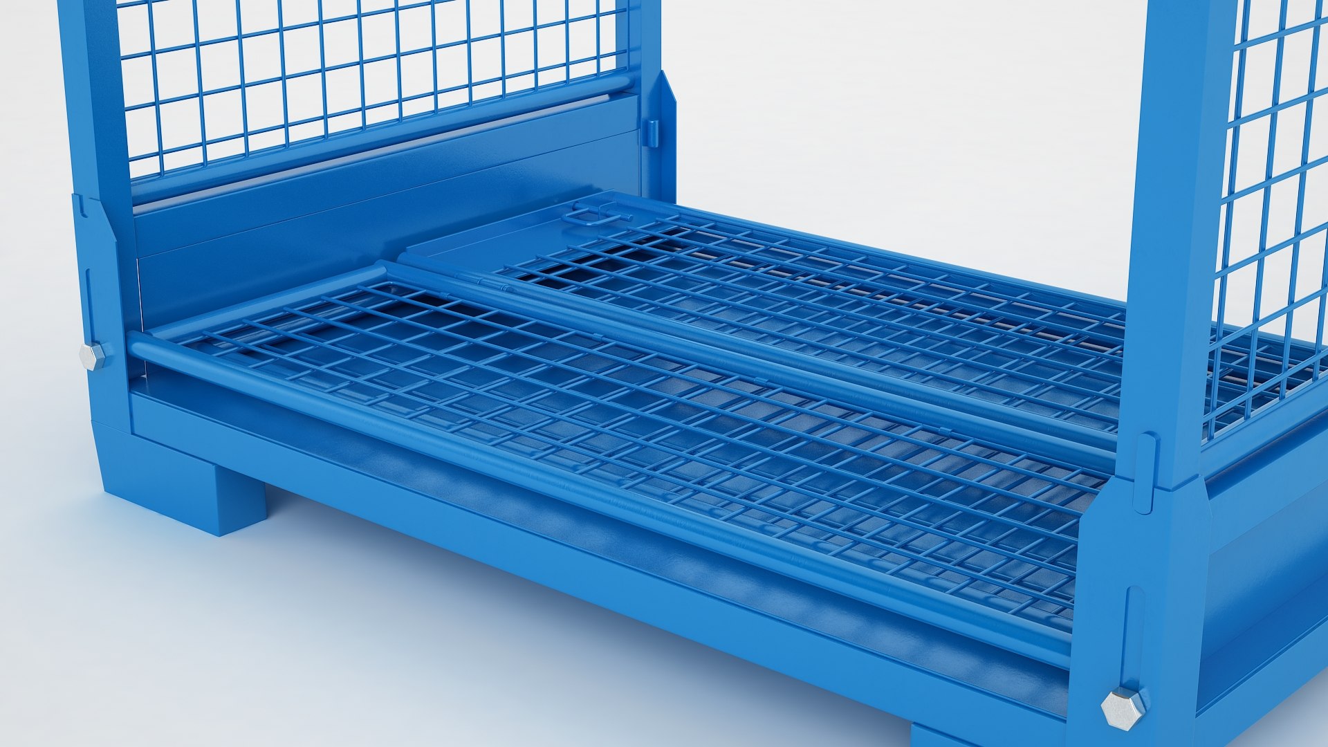 Collapsible Cage Pallet 10 3D - TurboSquid 2076878