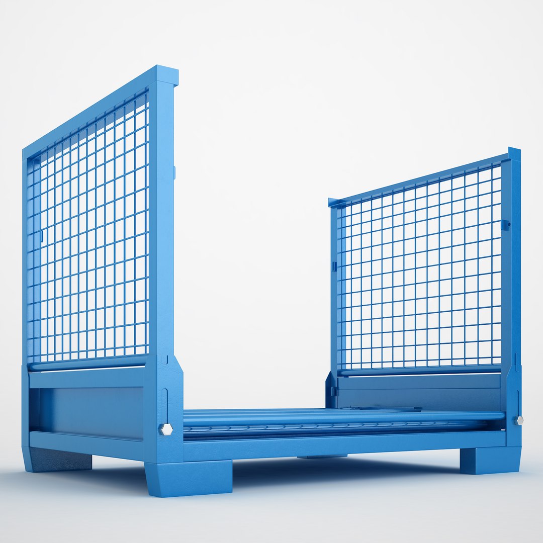 Collapsible Cage Pallet 10 3D - TurboSquid 2076878