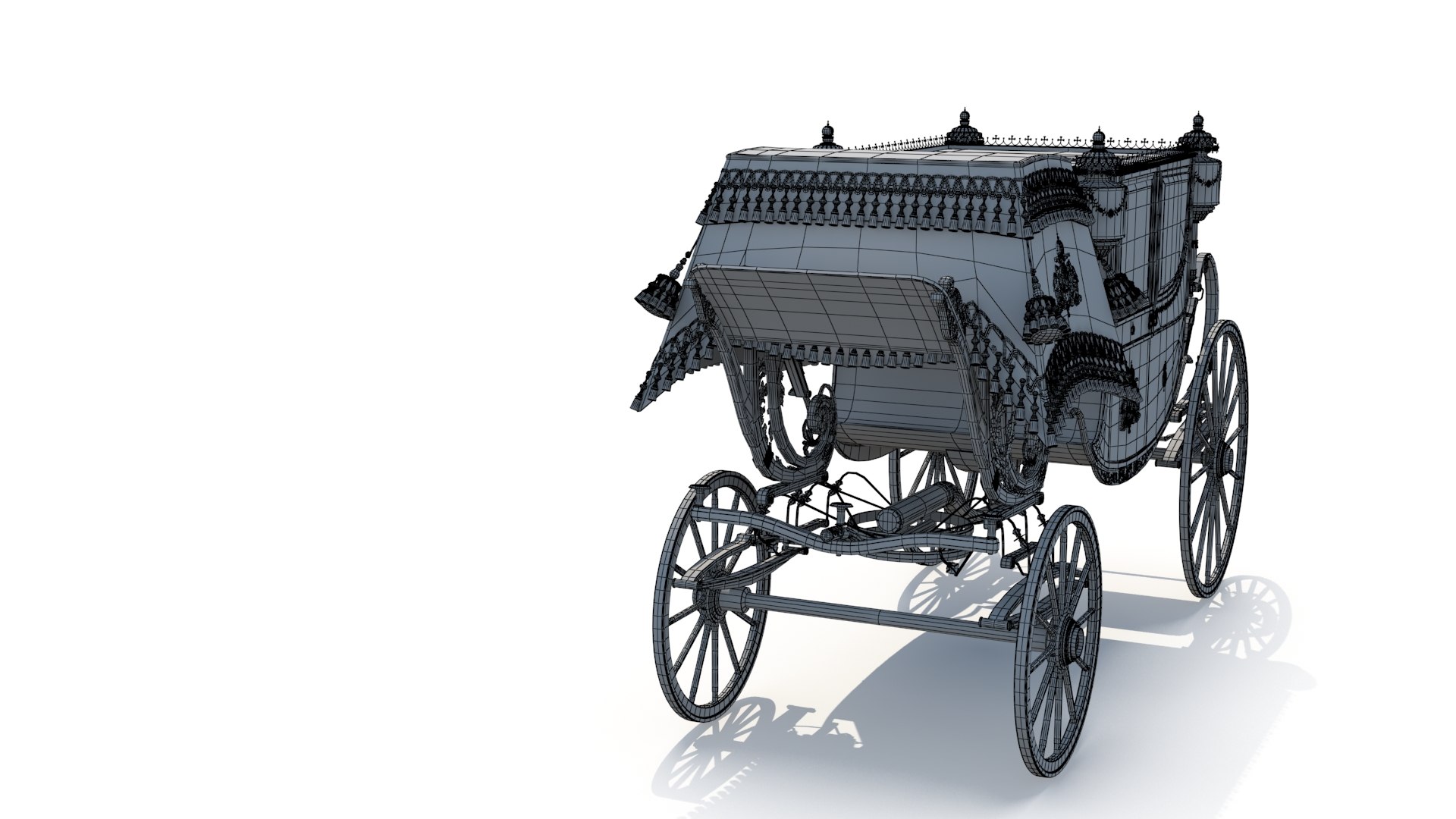 Baroque Carriage 3D Model - TurboSquid 1865223
