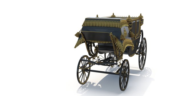 Baroque Carriage 3D model - TurboSquid 1865223