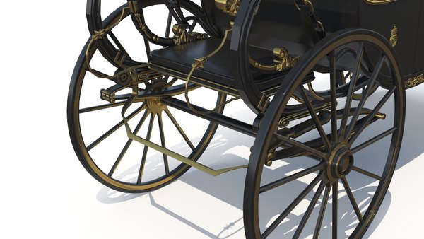 Baroque Carriage 3D model - TurboSquid 1865223