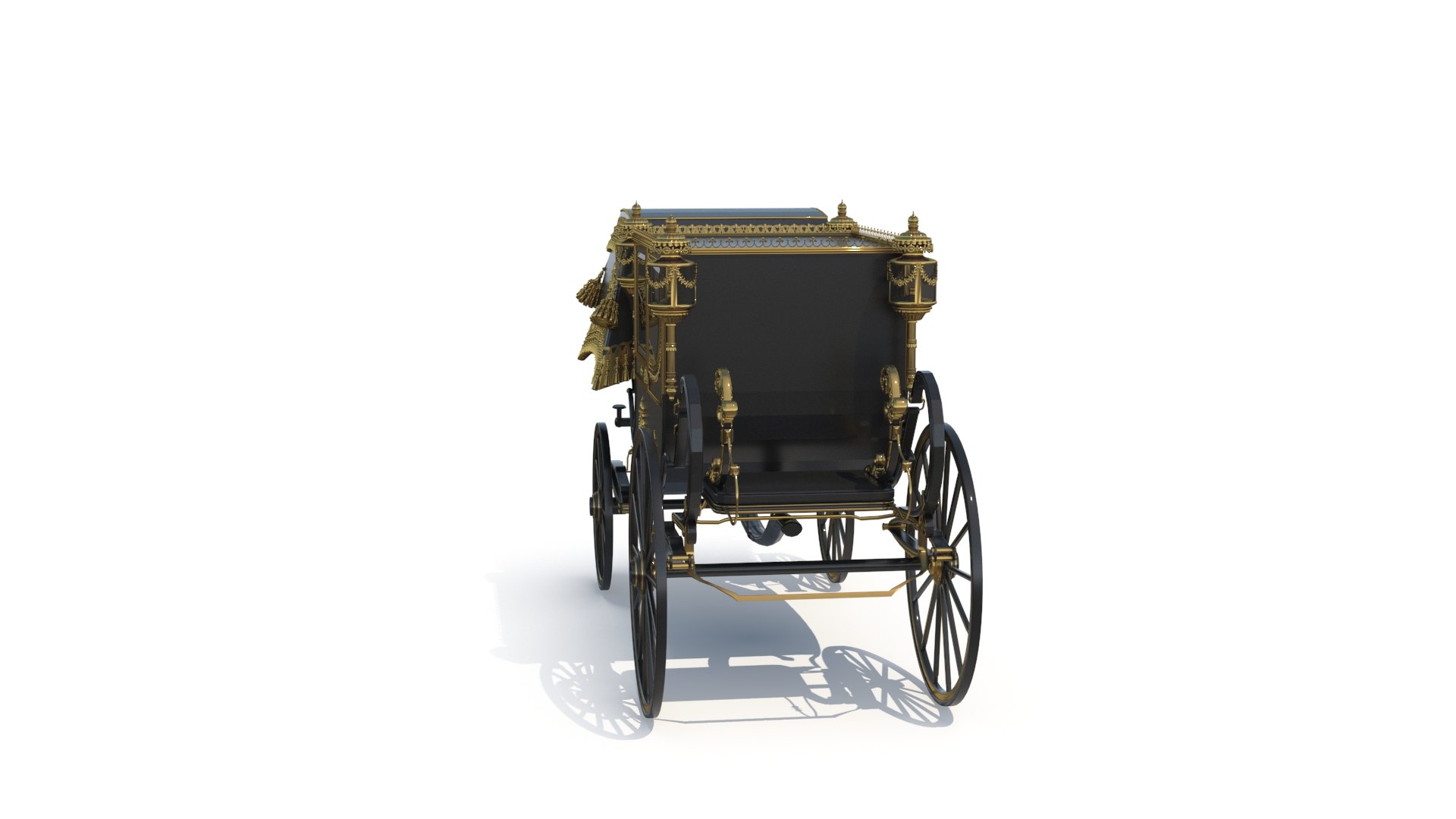 Baroque Carriage 3D Model - TurboSquid 1865223