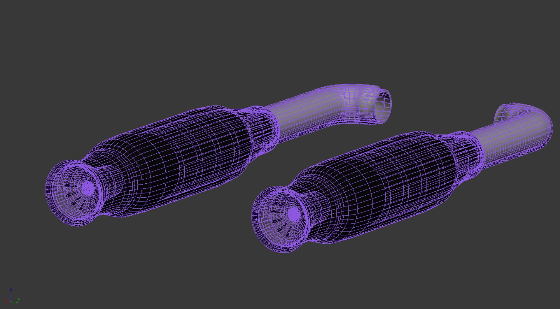 Free Muffler 3d Model