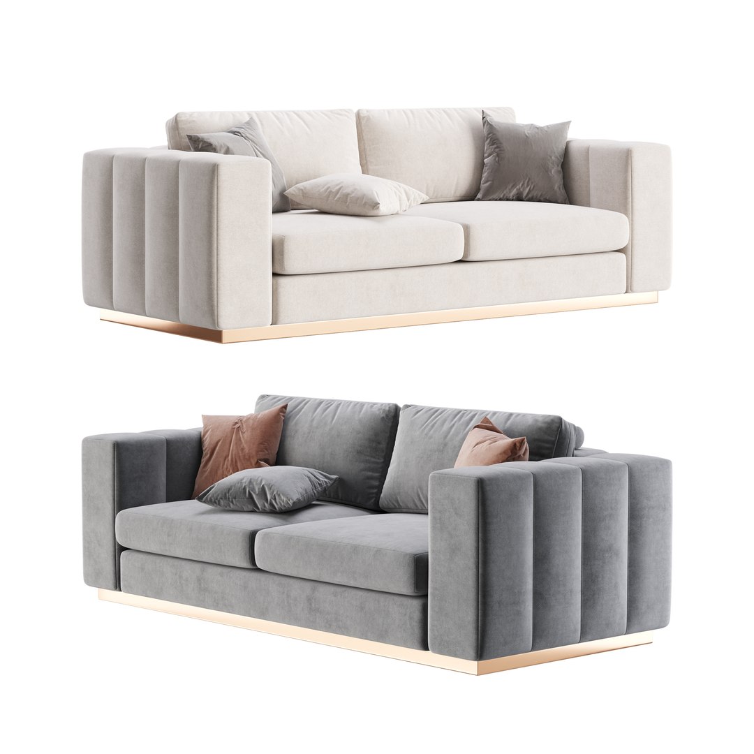 3D Charlie Sofa Model - TurboSquid 2191267