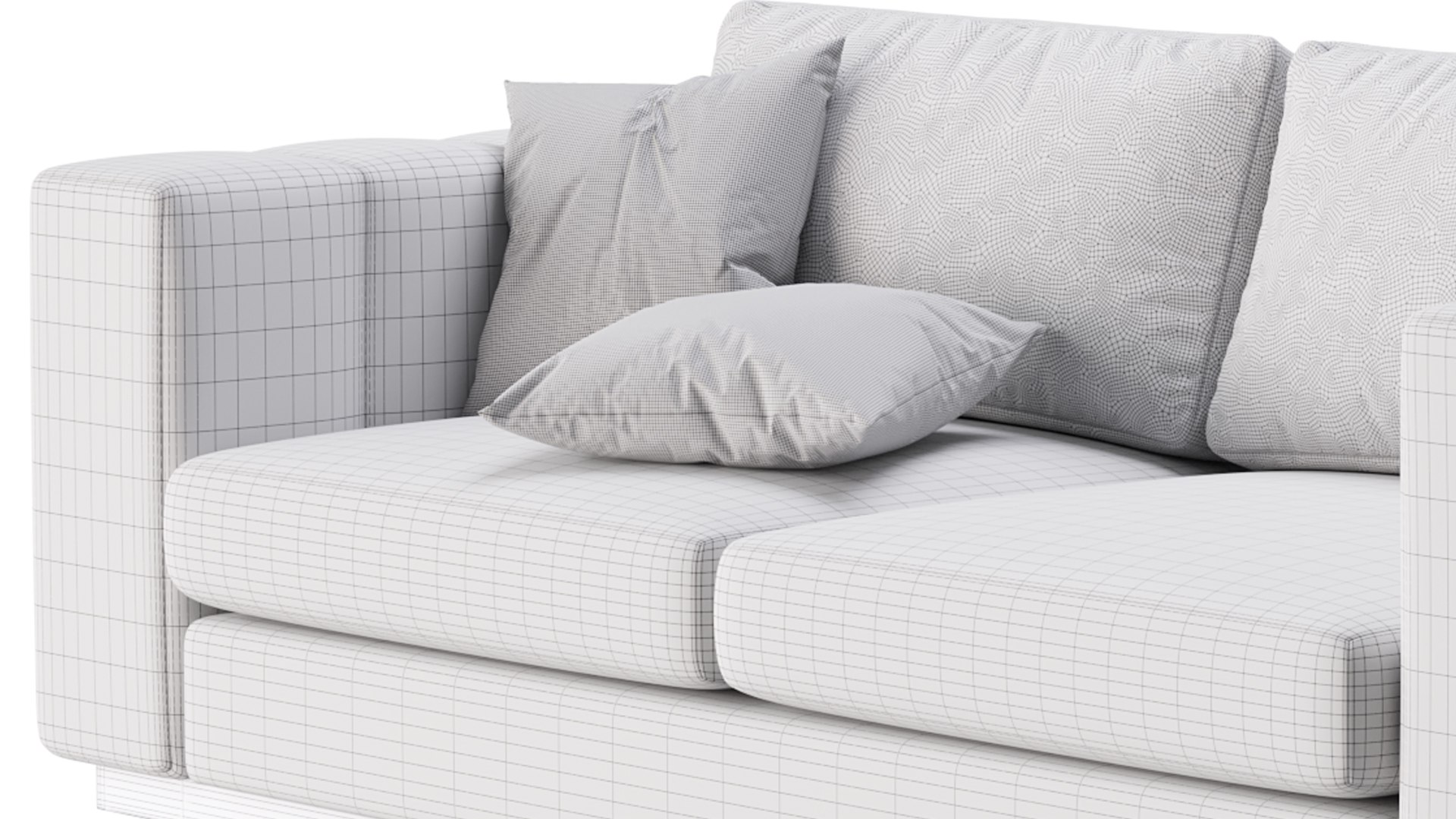3D Charlie Sofa Model - TurboSquid 2191267