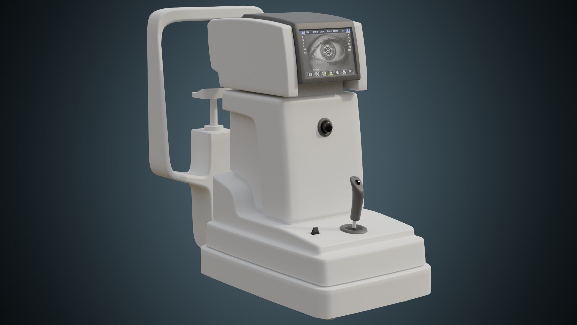 3D Keratometer 1 Basic - TurboSquid 2044583