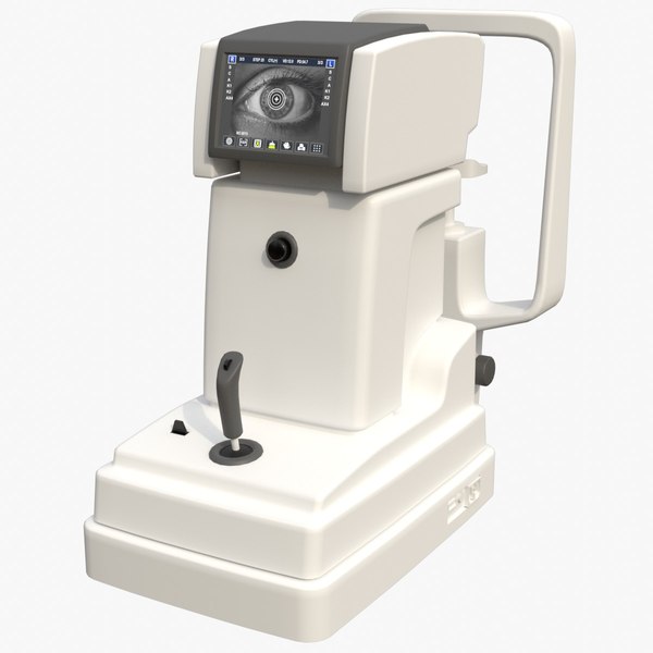 3d model auto ref keratometer