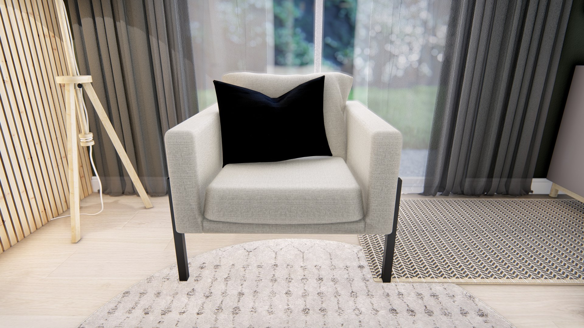 IKEA - KOARP Armchair - Lumion Library 3D Model - TurboSquid 2086819