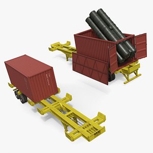 Rigged Industrial Container 3D Models With Enhanced License Tiers For ...