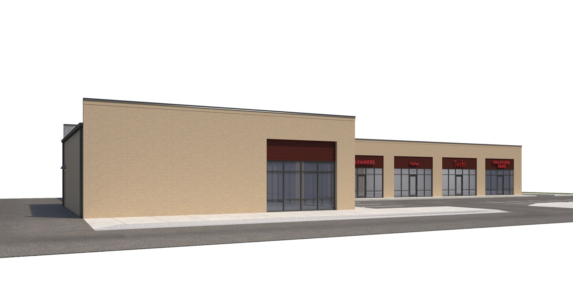 Store Mall Retailer 3D Model - TurboSquid 1656432