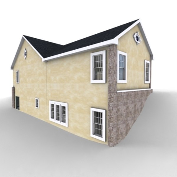 fully house 3d model