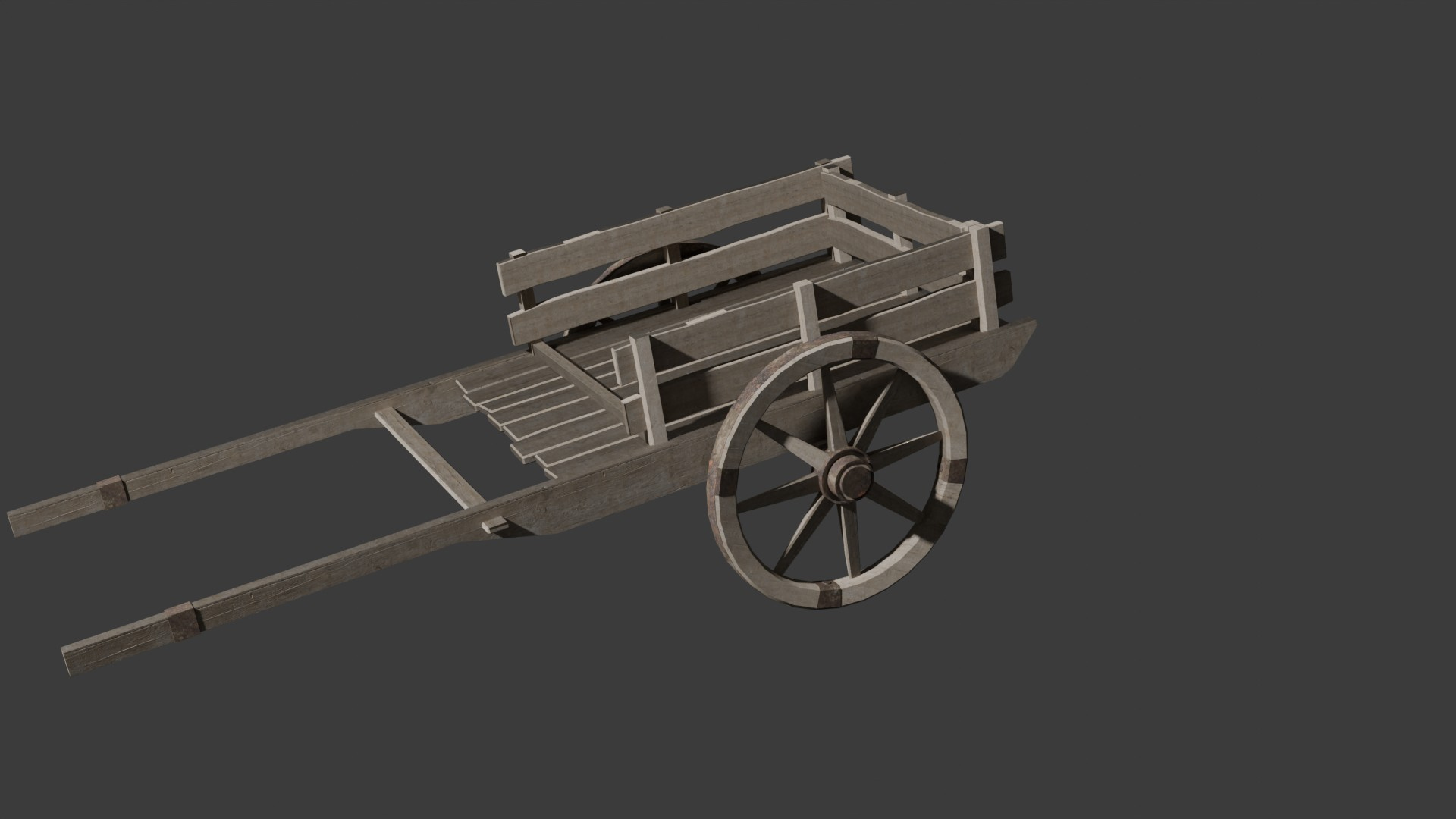 Medieval Cart 3D - TurboSquid 2210984
