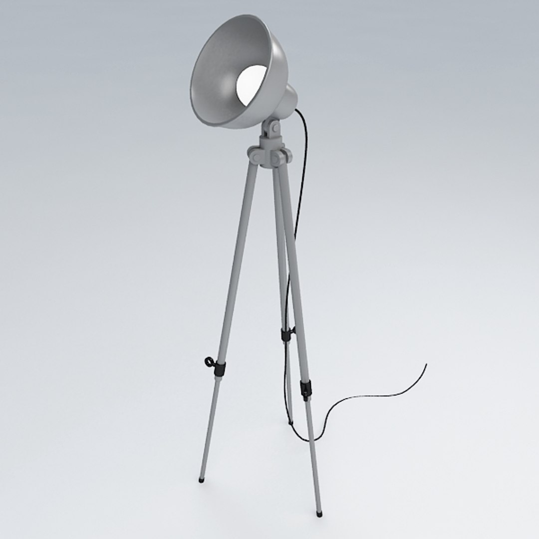3d Model Lamp Standing