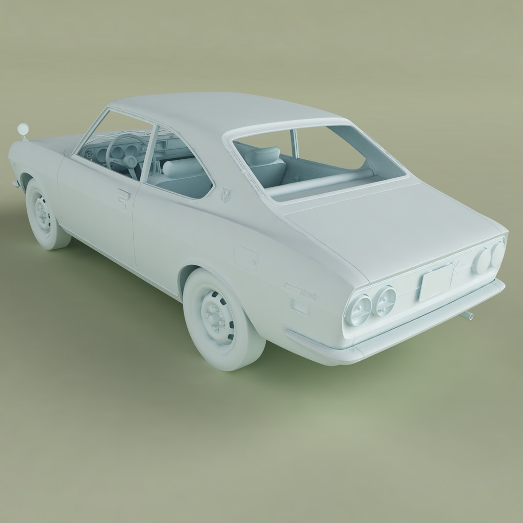 1971 Mazda Rx2 Coupe 3D Model - TurboSquid 1650133