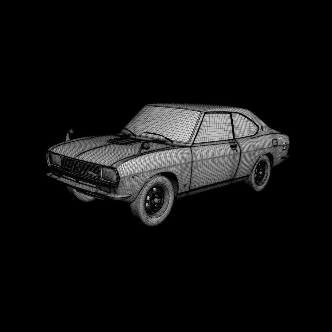 1971 Mazda Rx2 Coupe 3D Model - TurboSquid 1650133