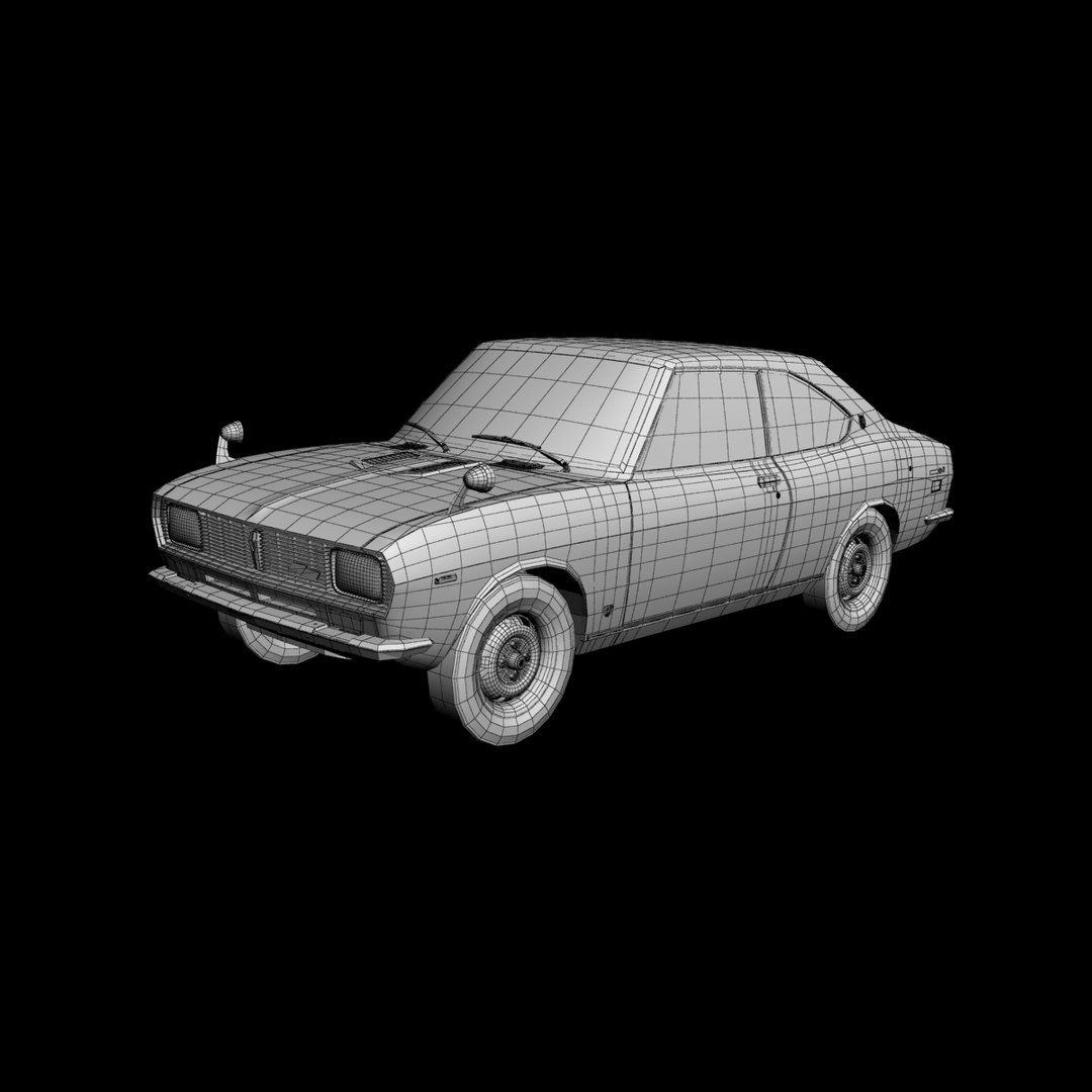 1971 Mazda Rx2 Coupe 3D Model - TurboSquid 1650133