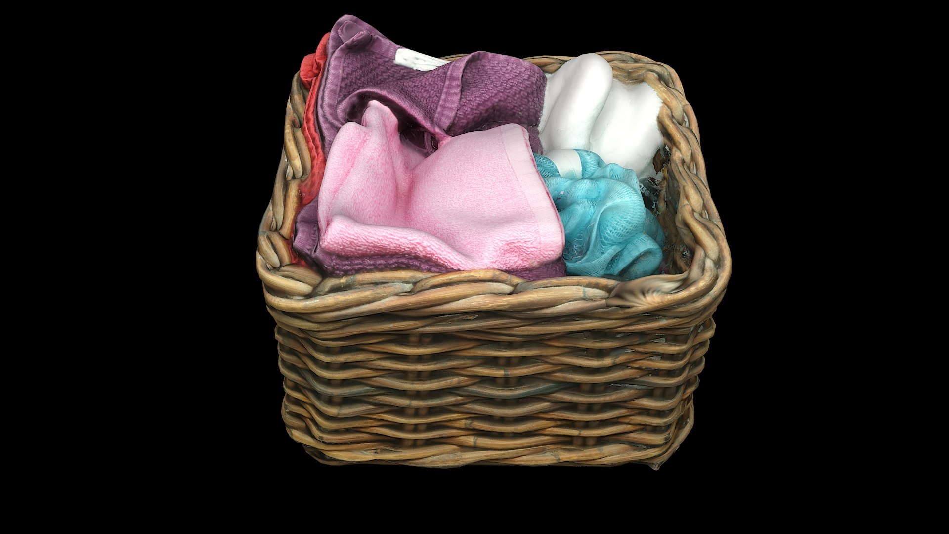 3D Wicker Collection 02 - TurboSquid 1775521
