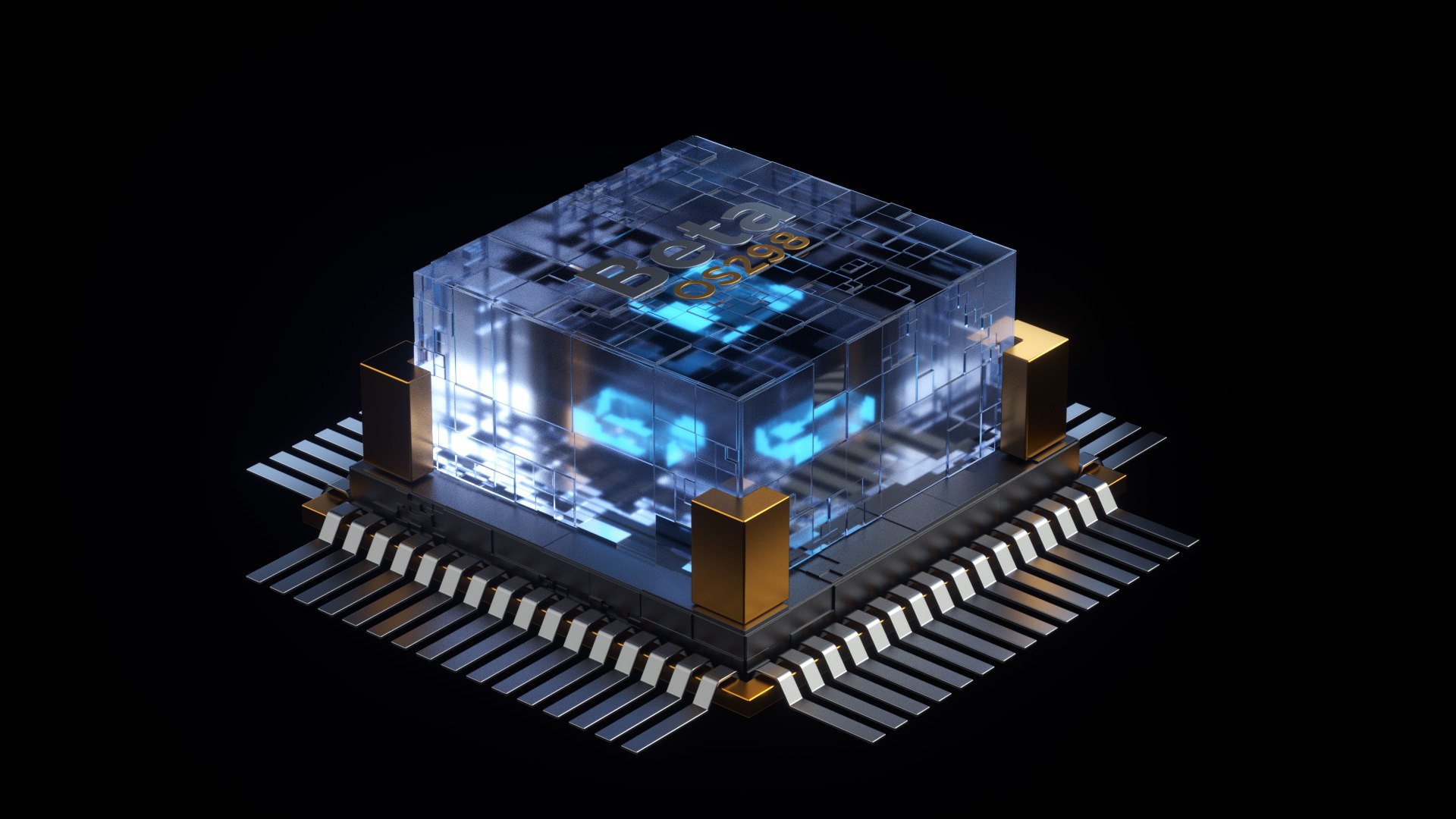 Electron CPU Technology Chip Model 3D Model - TurboSquid 2139138