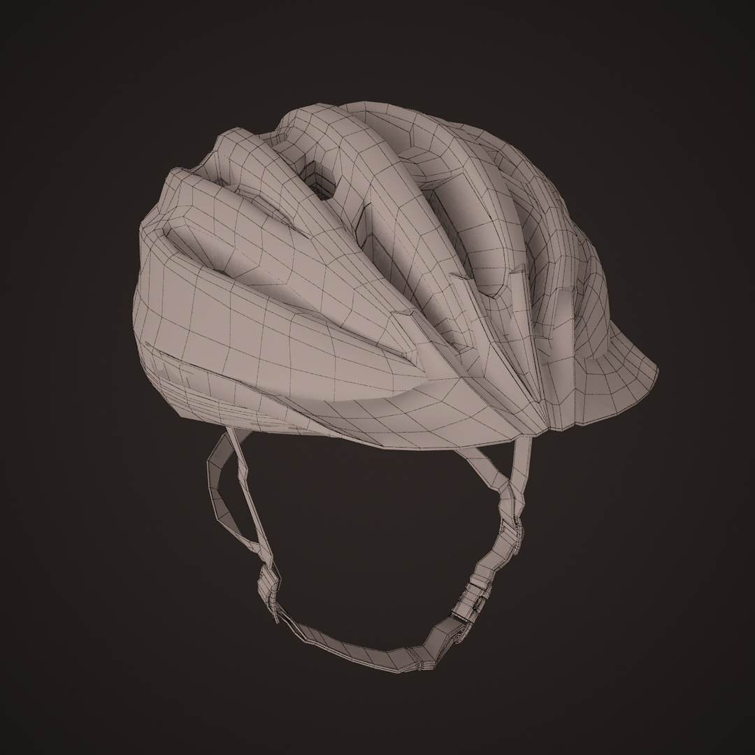 3d Model Bicycle Helmet