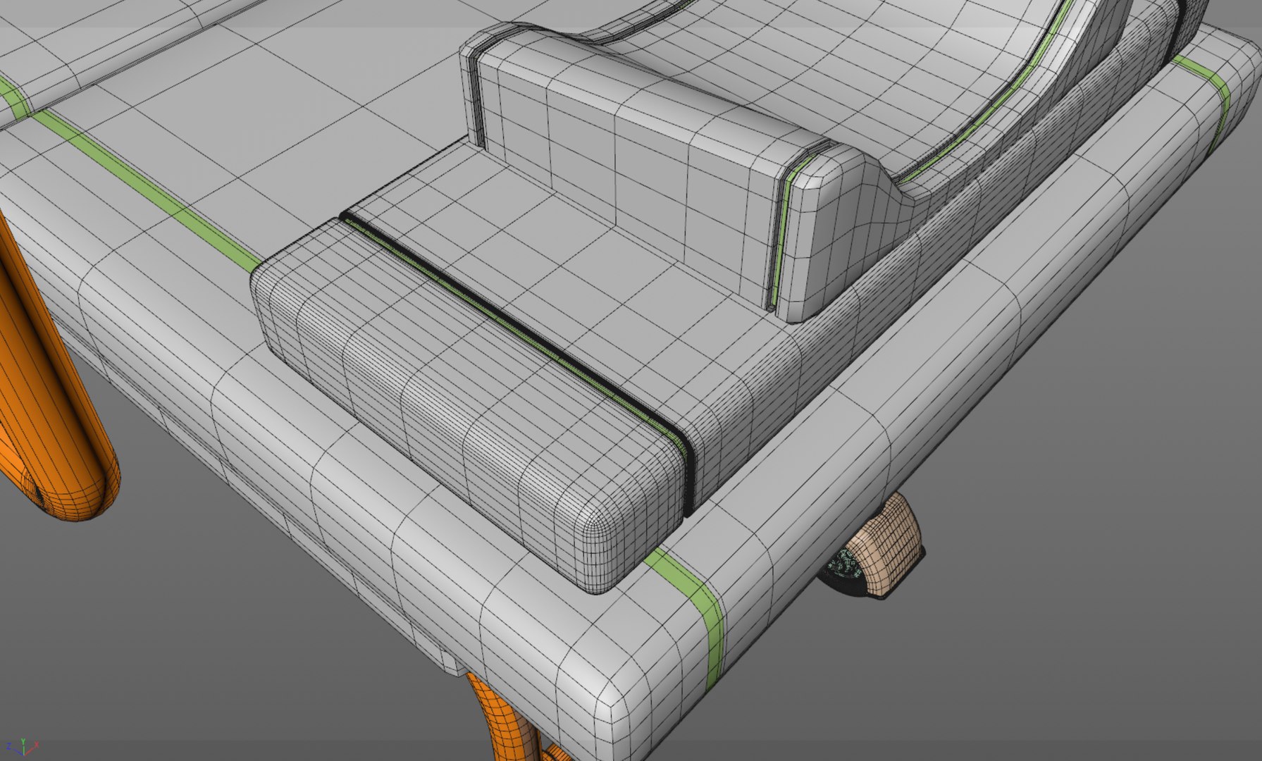 Stretcher 3D Model - TurboSquid 2390768