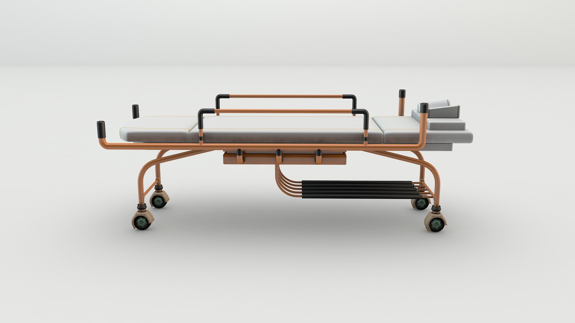 Stretcher 3D Model - TurboSquid 2390768