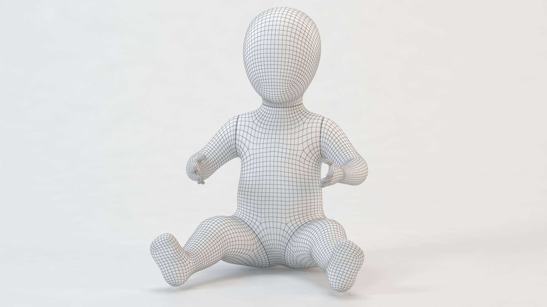 Baby Mannequin 3D - TurboSquid 1519753