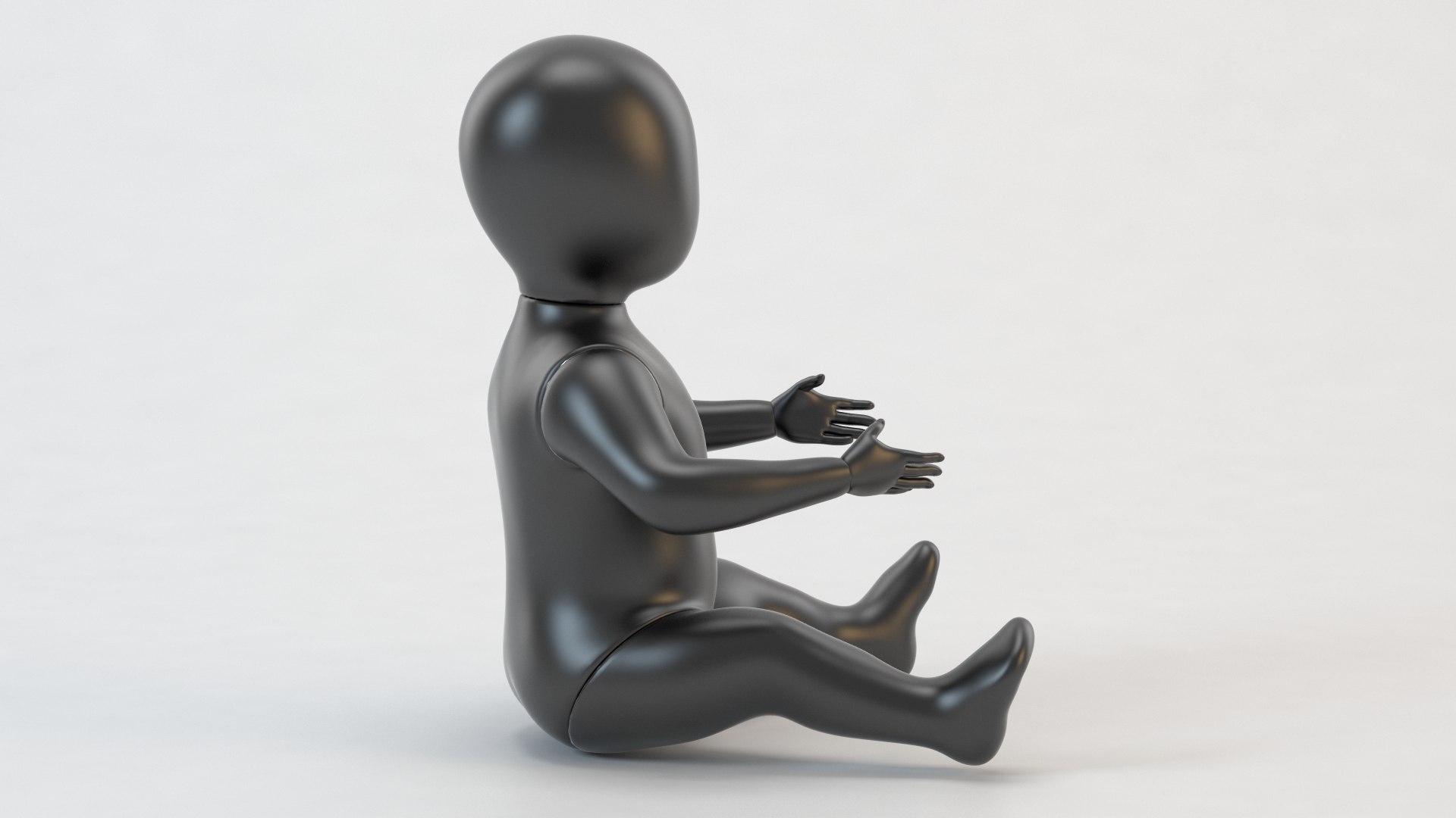 Baby Mannequin 3D - TurboSquid 1519753