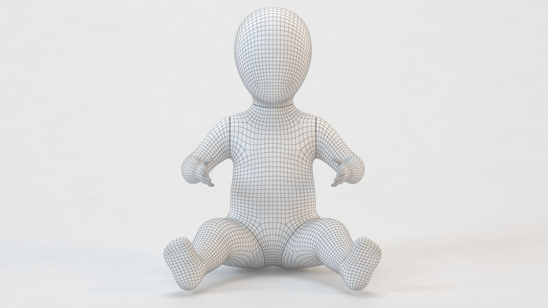 Baby Mannequin 3D - TurboSquid 1519753