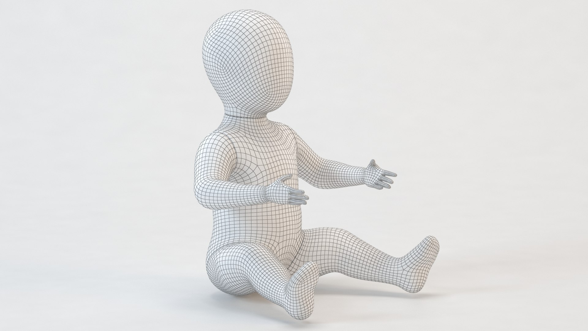 Baby Mannequin 3D - TurboSquid 1519753