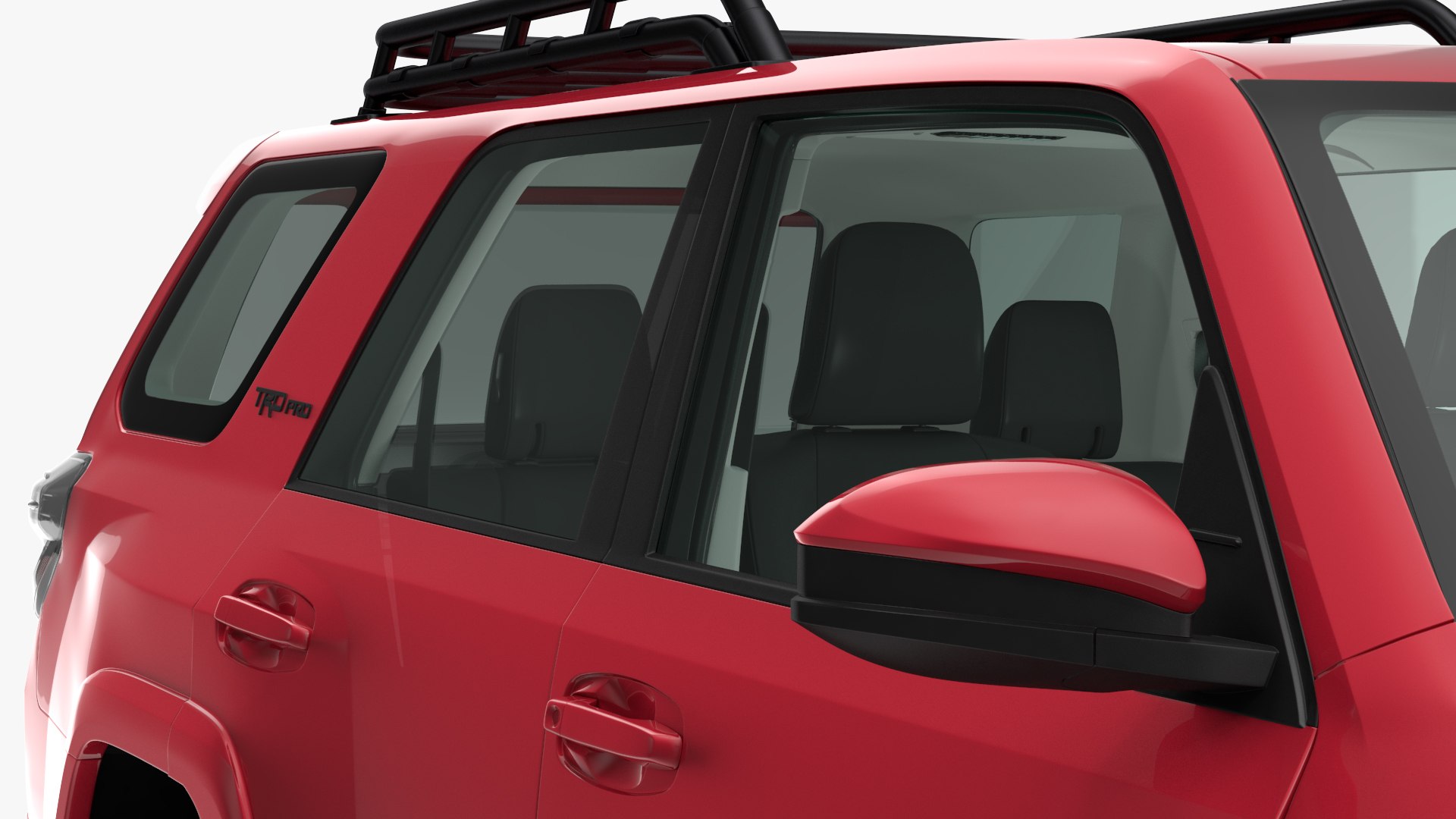 Toyota 4Runner TRD Pro Red Metallic 2021 model - TurboSquid 1780518