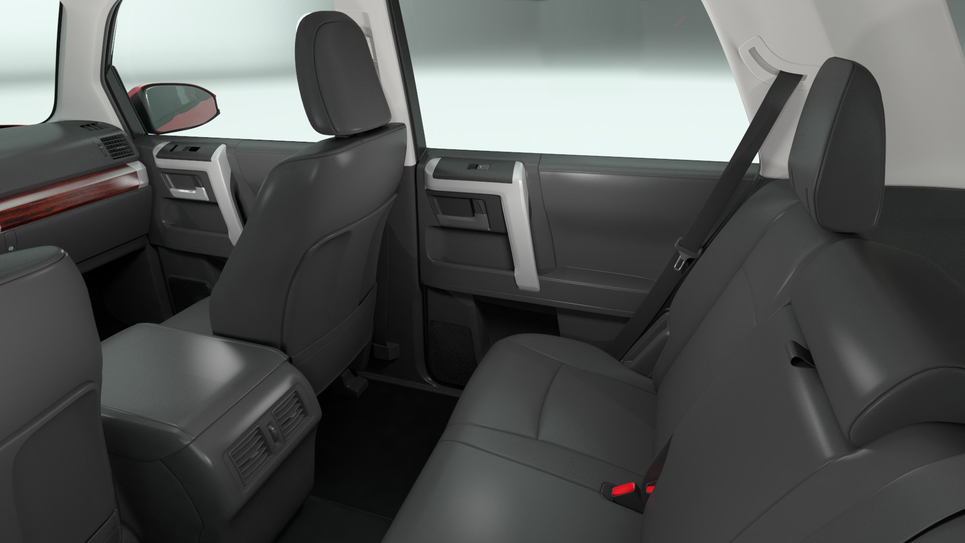 Toyota 4Runner TRD Pro Red Metallic 2021 model - TurboSquid 1780518