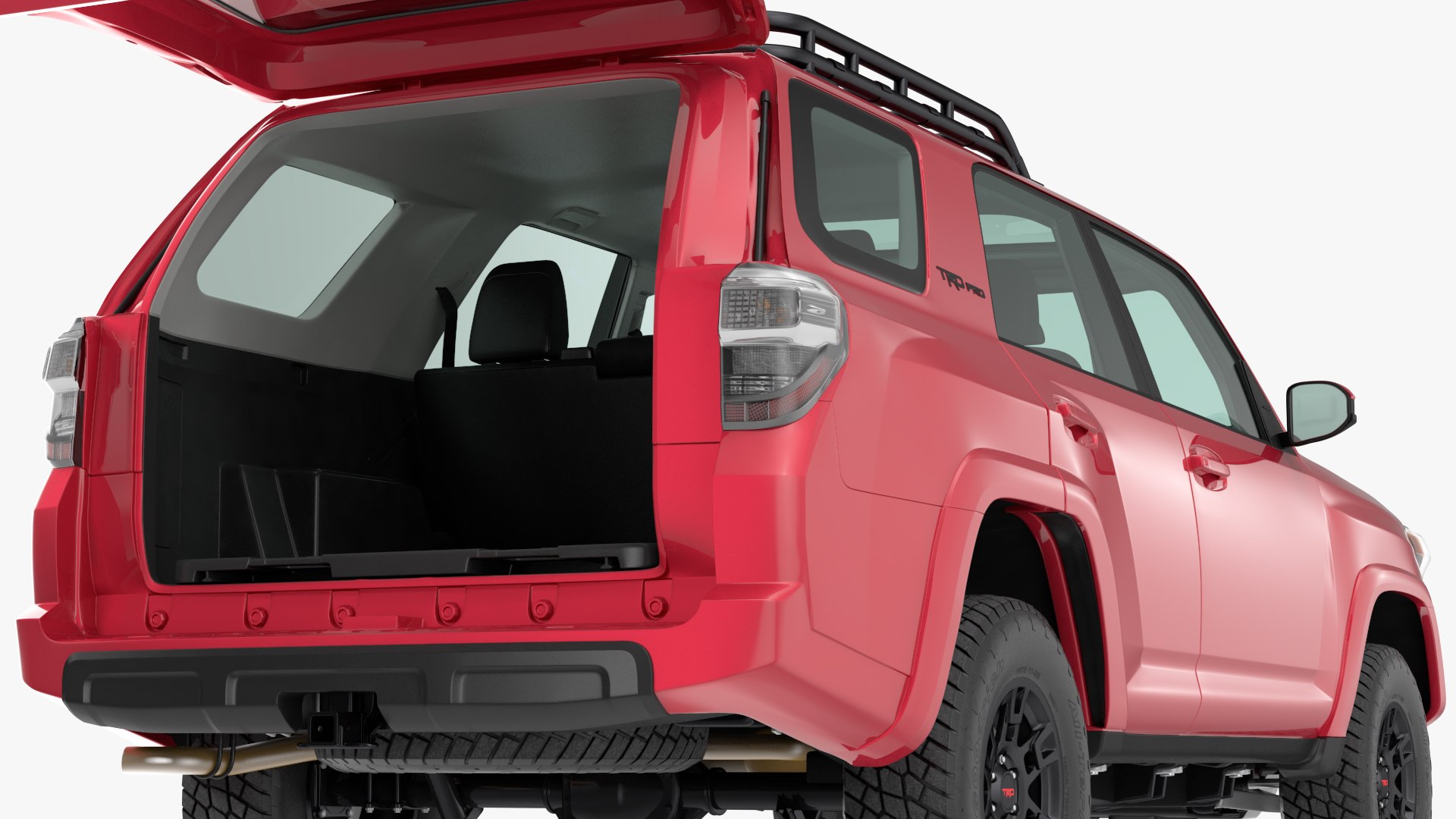 Toyota 4Runner TRD Pro Red Metallic 2021 model - TurboSquid 1780518