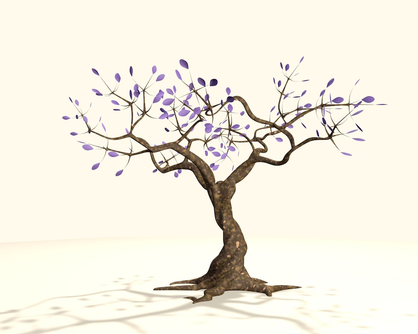 3D Old Twisted Tree - TurboSquid 1452411