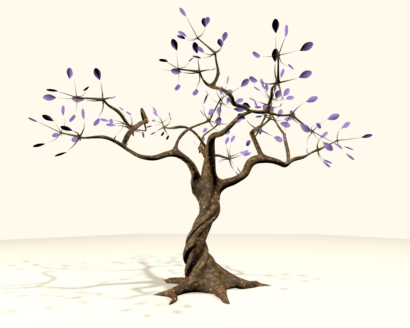 3D Old Twisted Tree - TurboSquid 1452411