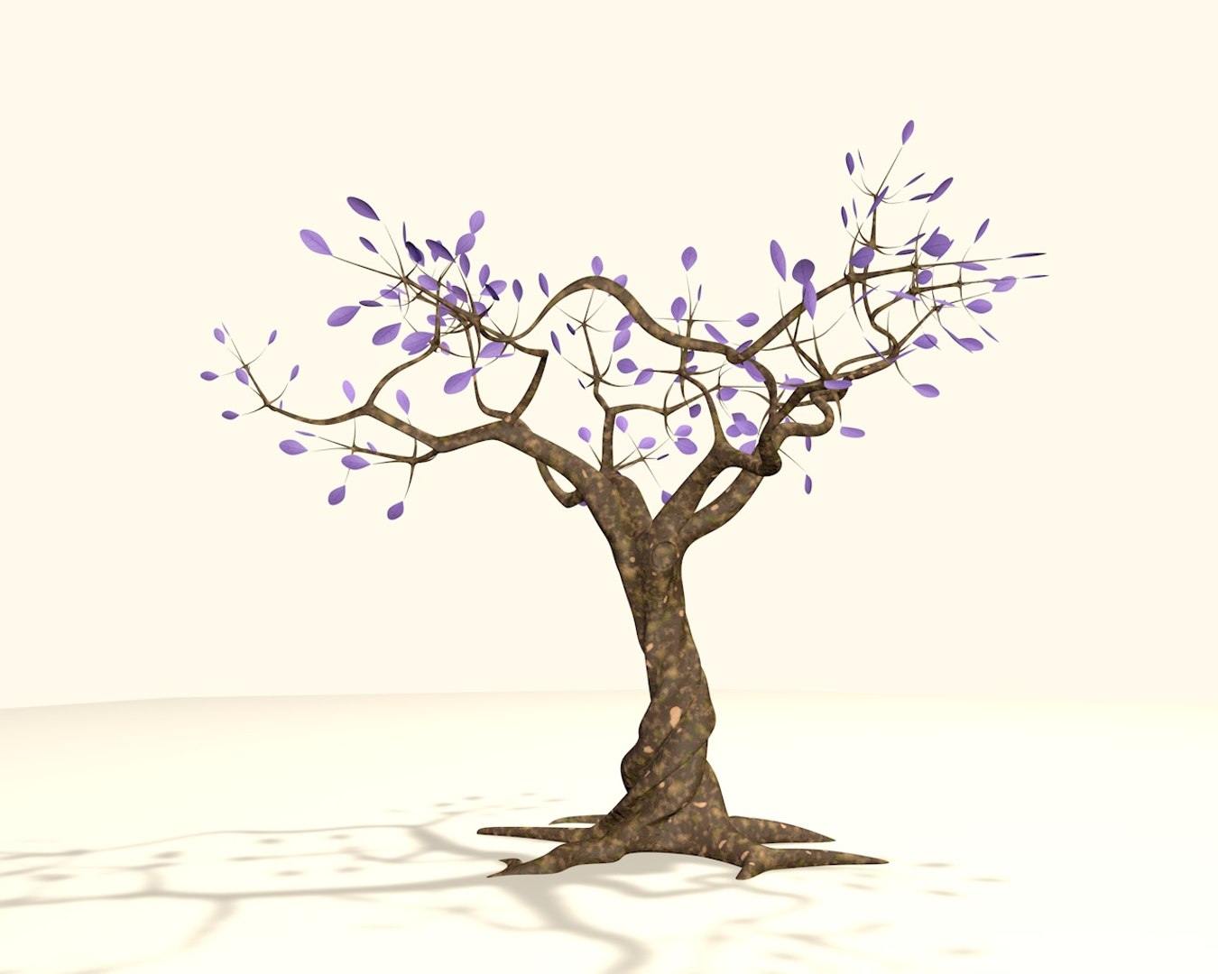 3D Old Twisted Tree - TurboSquid 1452411