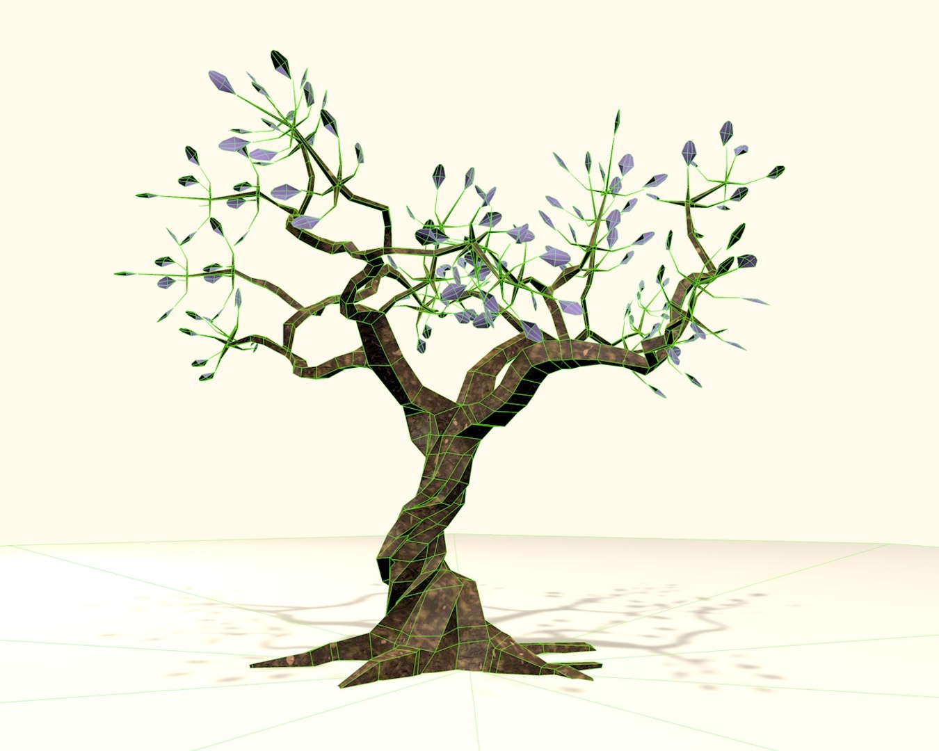 3D Old Twisted Tree - TurboSquid 1452411