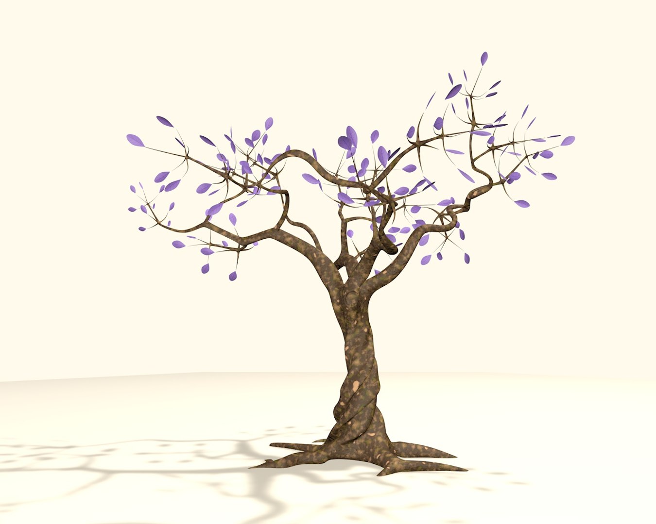 3D Old Twisted Tree - TurboSquid 1452411