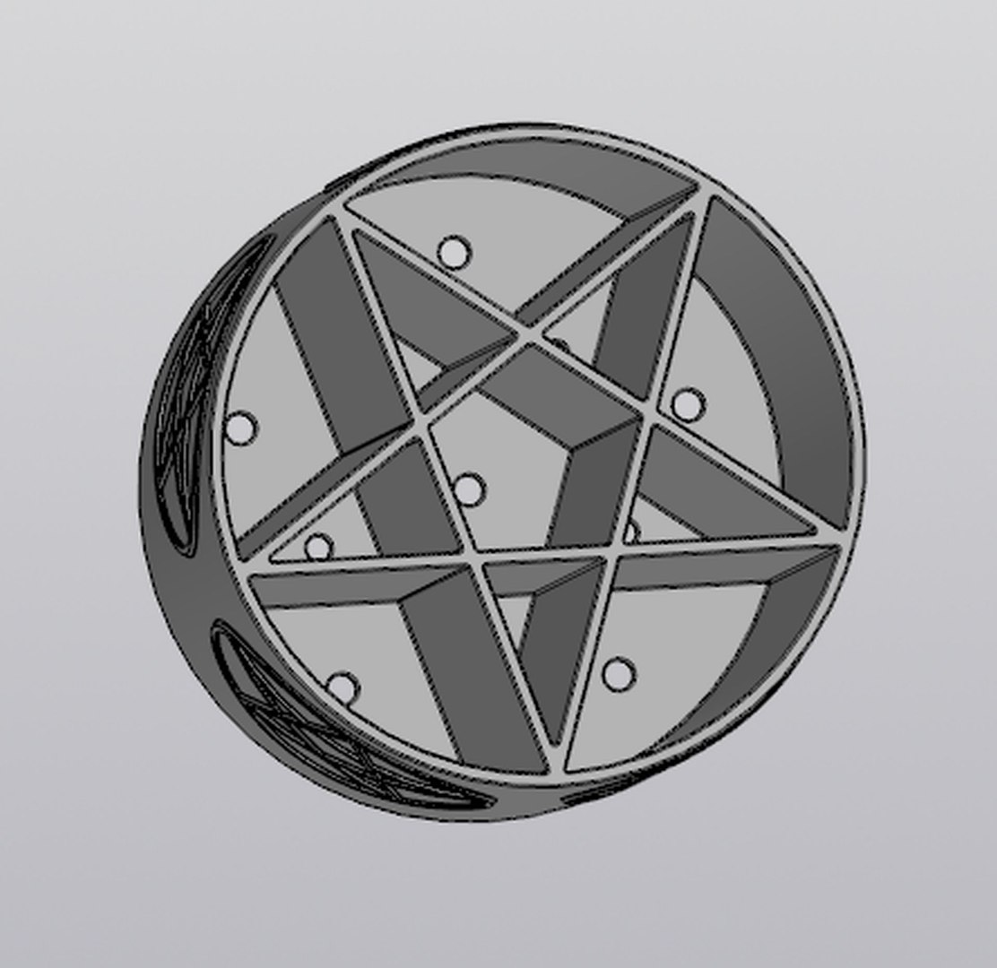 Pentagram Planter 3D Model - TurboSquid 1960536