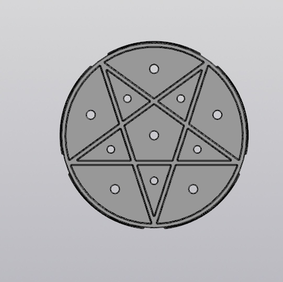 Pentagram Planter 3D Model - TurboSquid 1960536