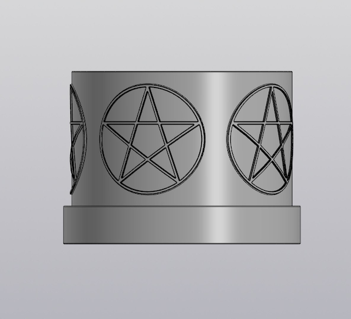 Pentagram Planter 3D Model - TurboSquid 1960536